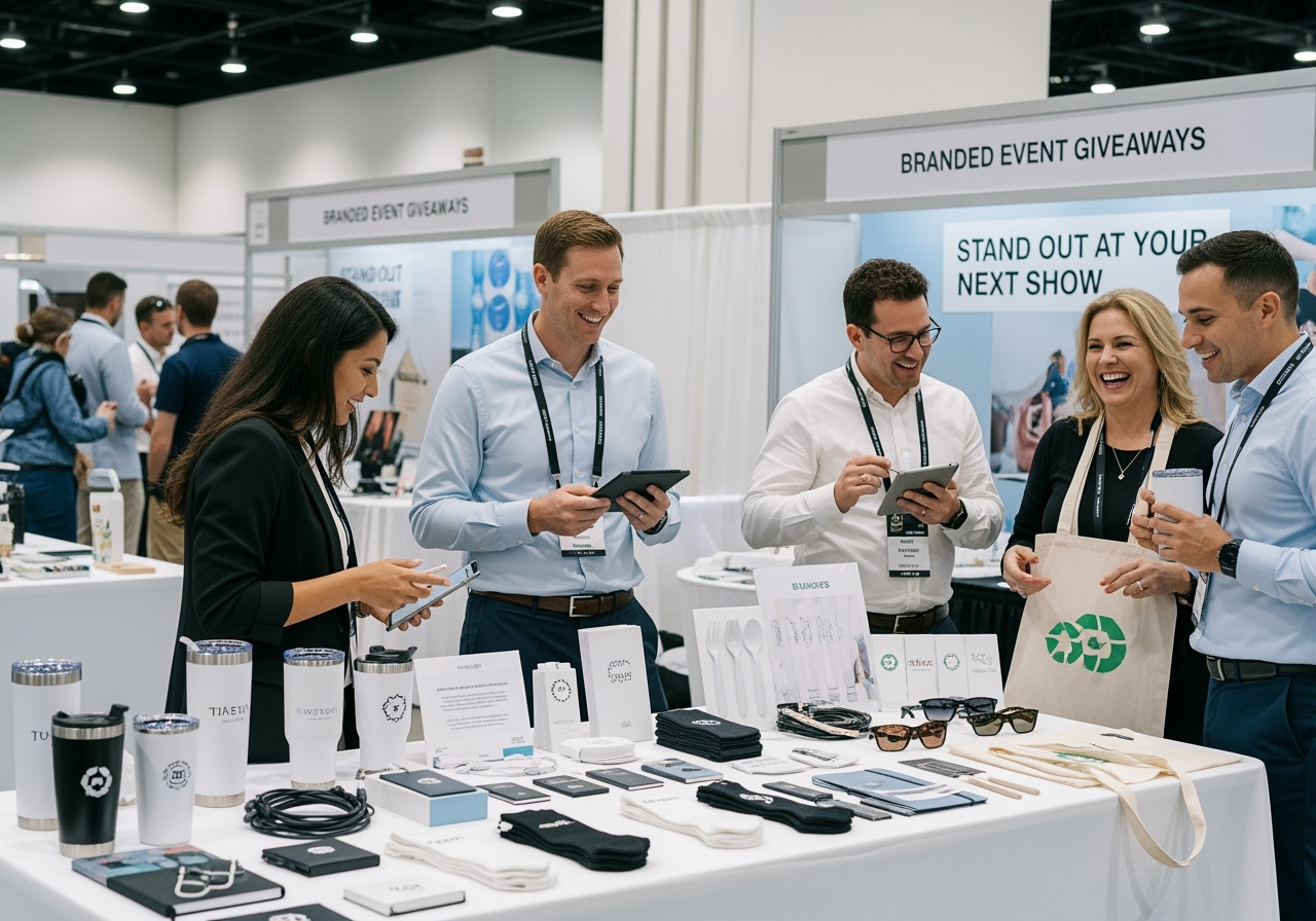 Trade Show & Event Giveaways That Stand Out | Branded Promo